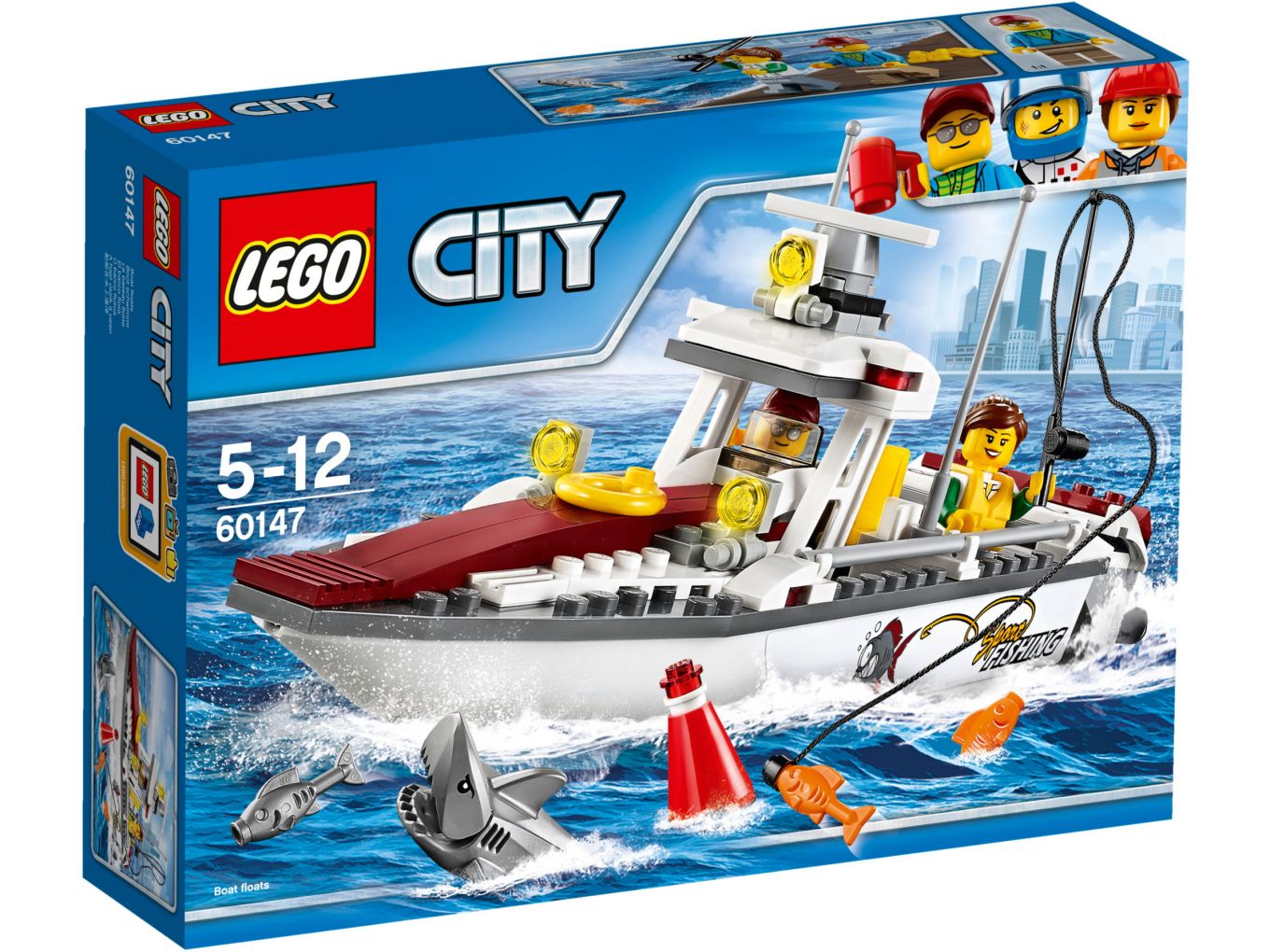 LEGO City 60147 Vissersboot