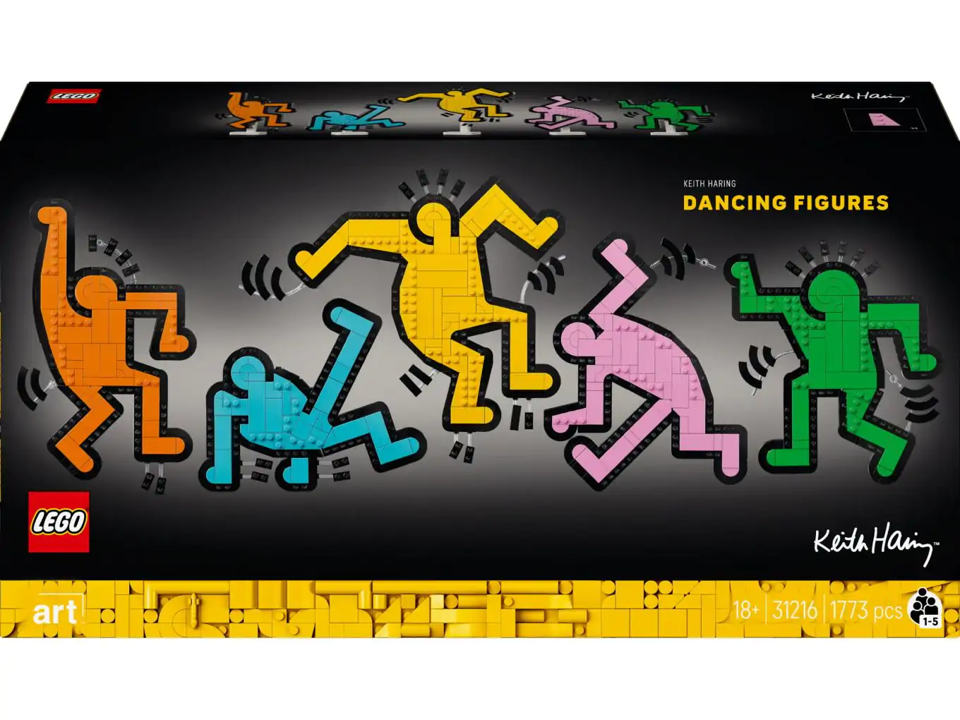 LEGO Art 31216 Keith Haring – Dansende figuren