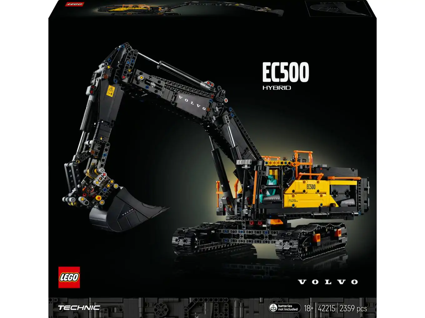 LEGO Technic 42215 Volvo EC500 Hybrid graafmachine