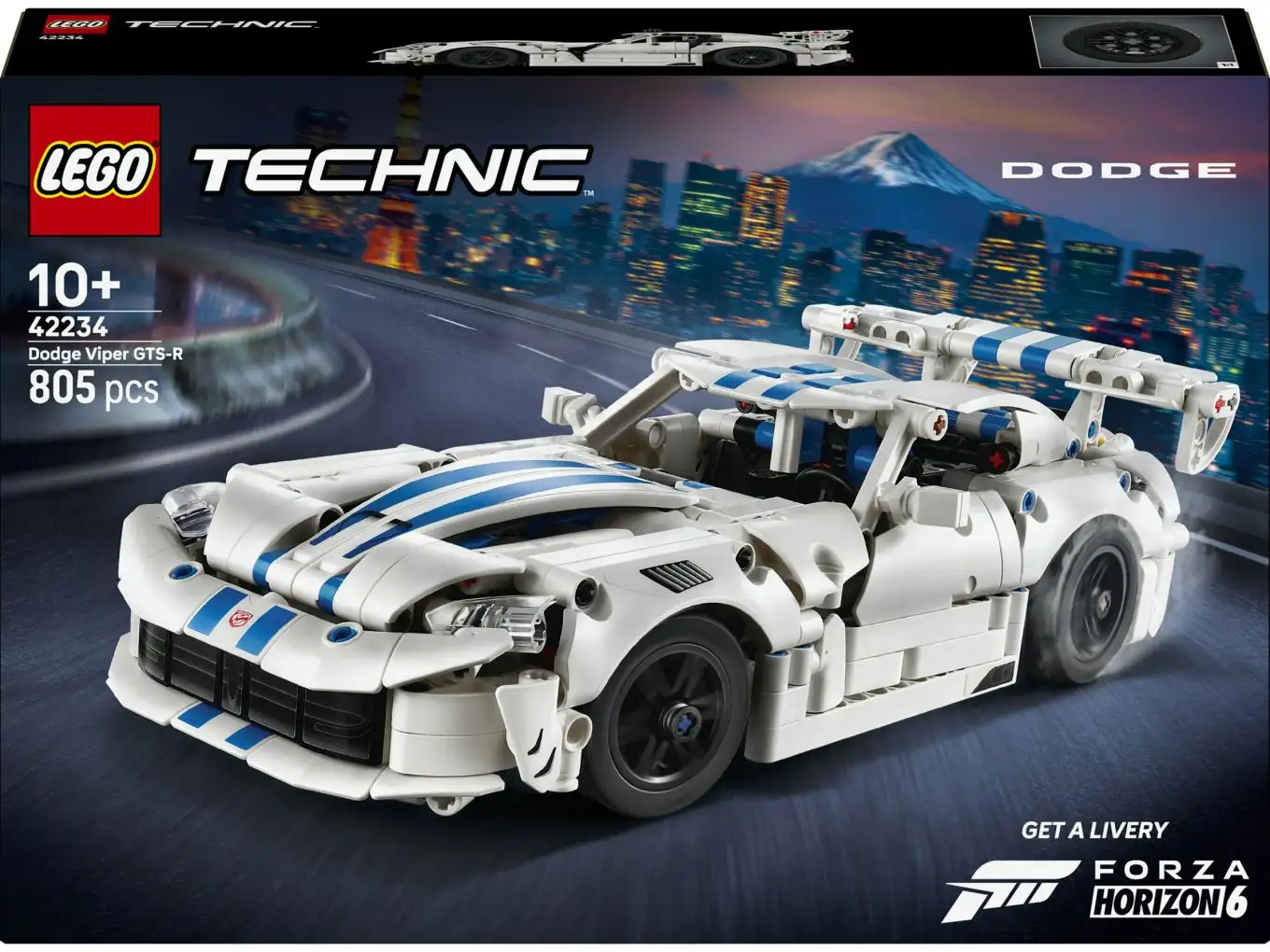 LEGO Technic 42234 Dodge Viper GTS-R sportauto