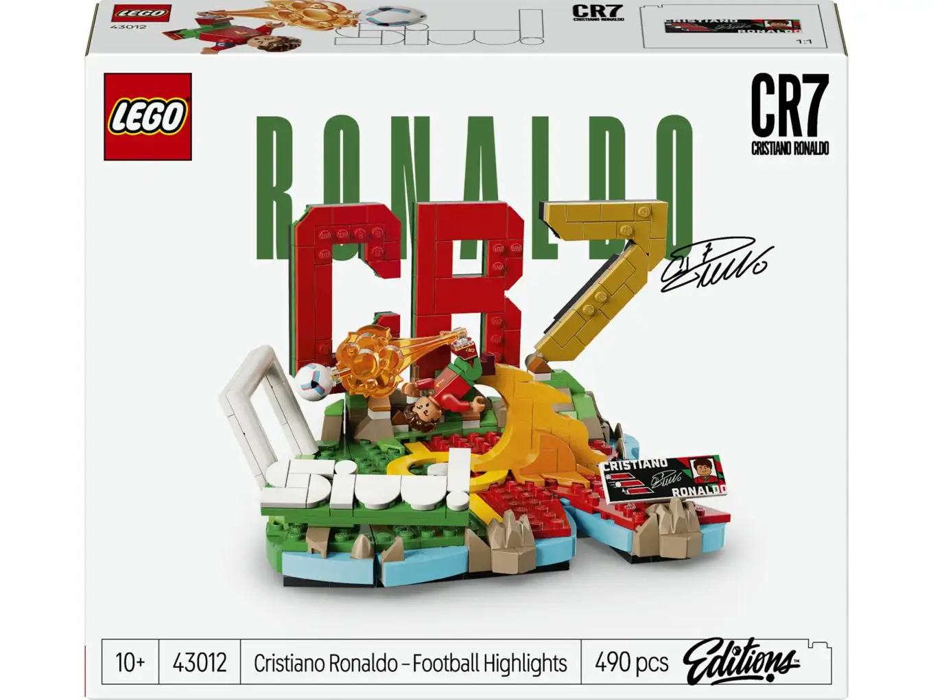 LEGO Editions 43012 Cristiano Ronaldo – Voetbalhoogtepunten