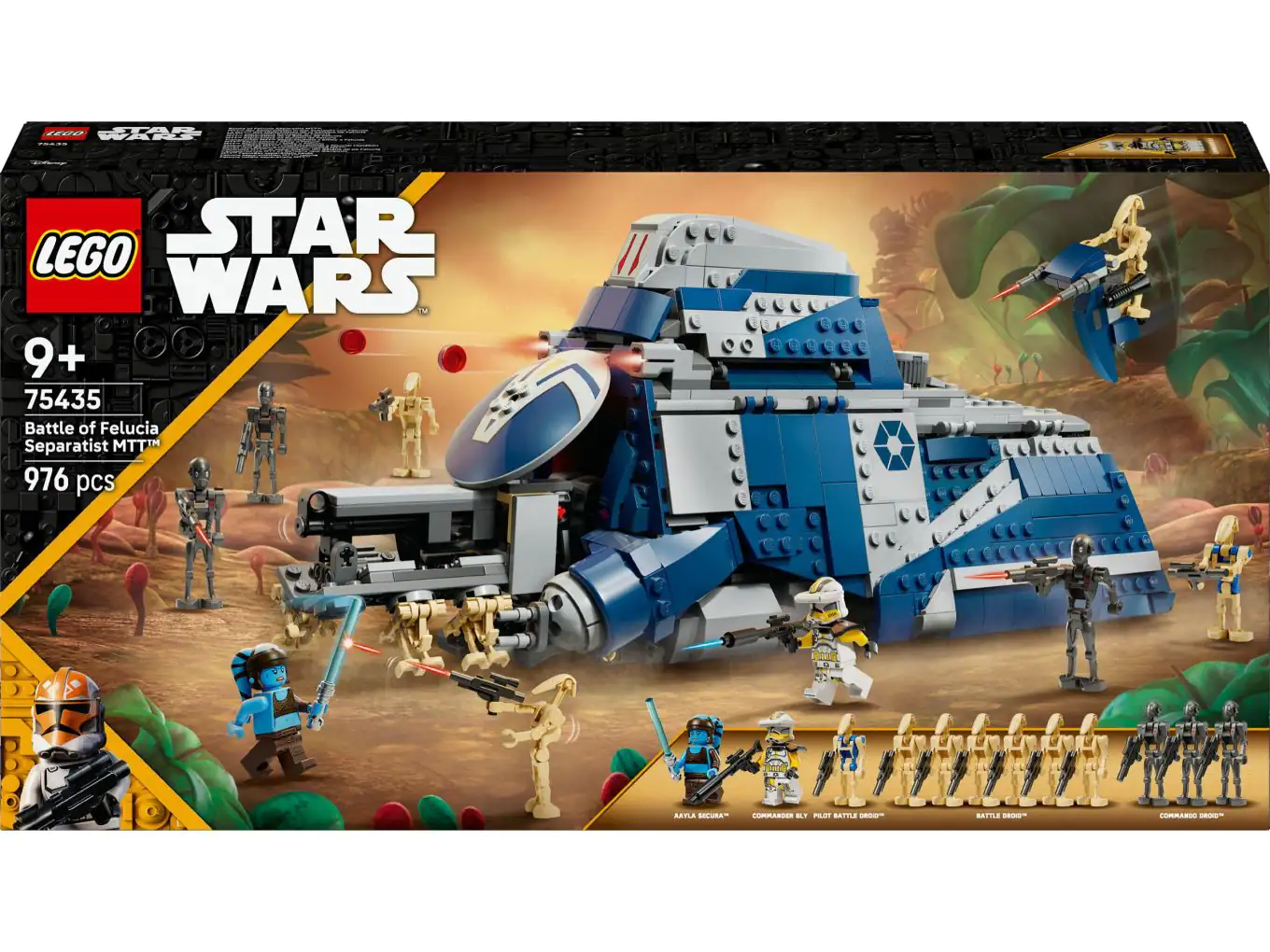LEGO Star Wars 75435 Slag om Felucia Separatist MTT