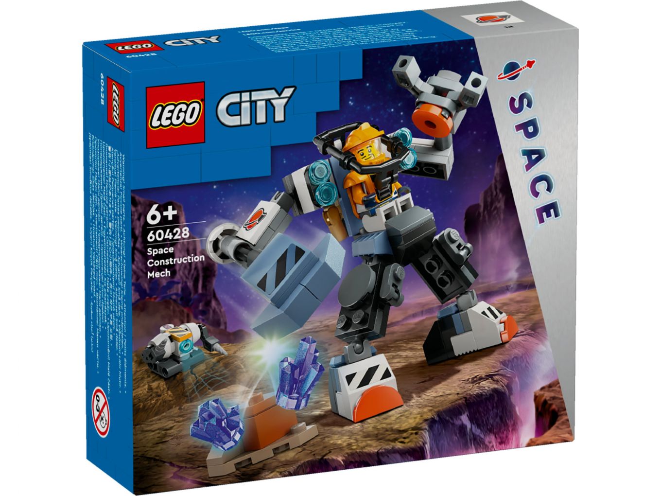 LEGO City 60428 Ruimtebouwmecha